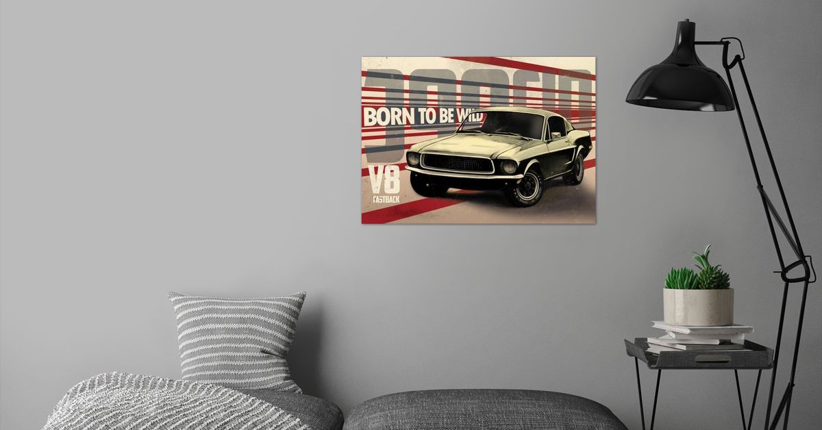 'V8' Poster by Eden Design | Displate