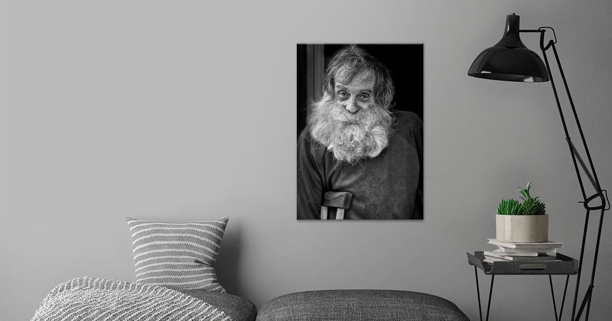'Bearded' Poster by Ivan Aleksic | Displate