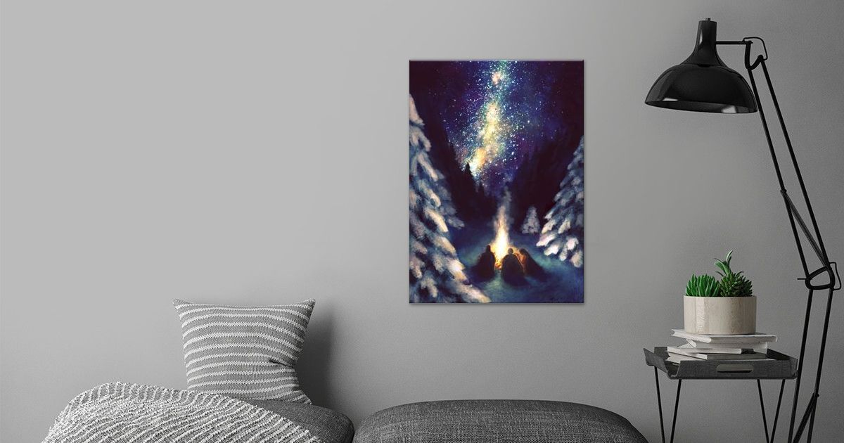 'Stars in the Night Sky' Poster by Naomi VanDoren | Displate