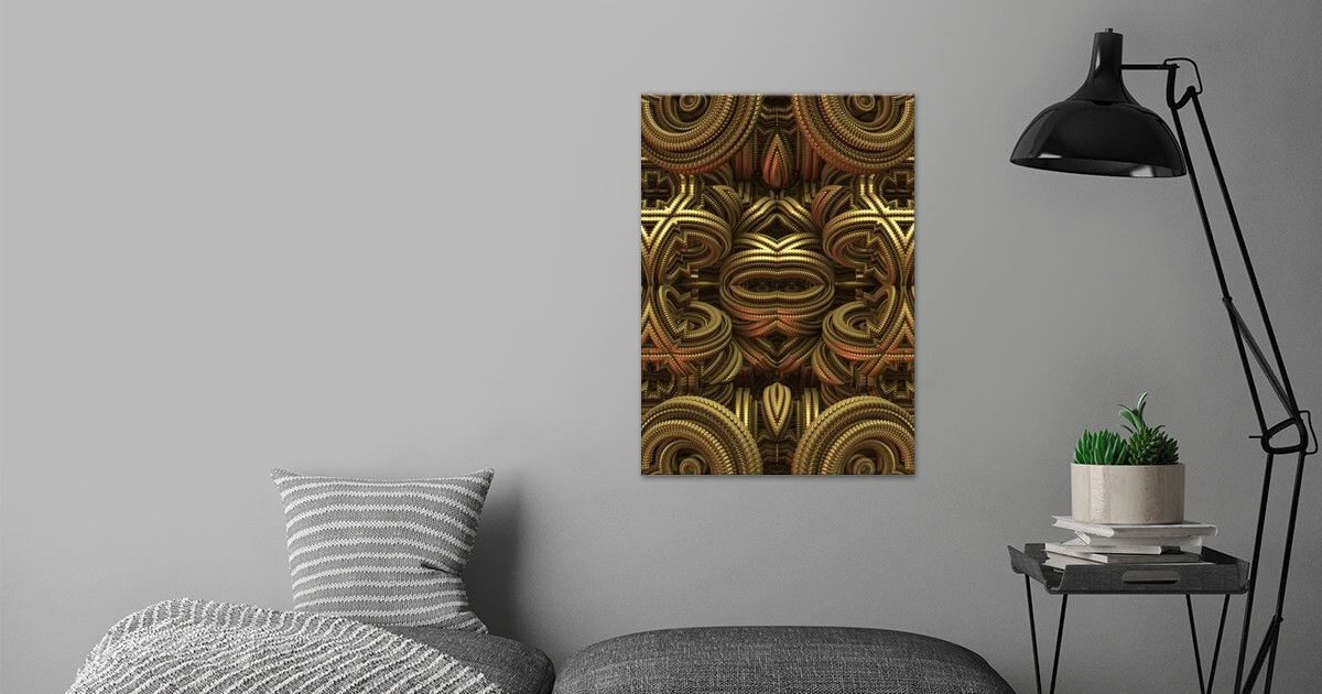 'The Midas Touch' Poster by Lyle Hatch | Displate