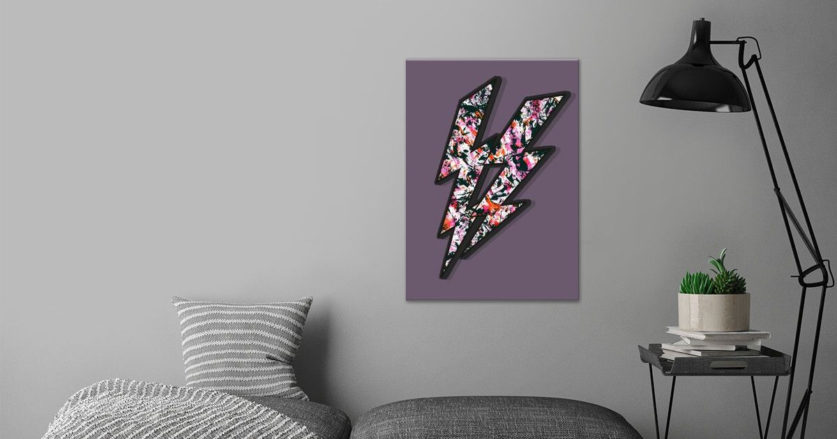 'GRAFFITI LIGHTNING! BY GASPONCE ' Poster by gasponce art | Displate