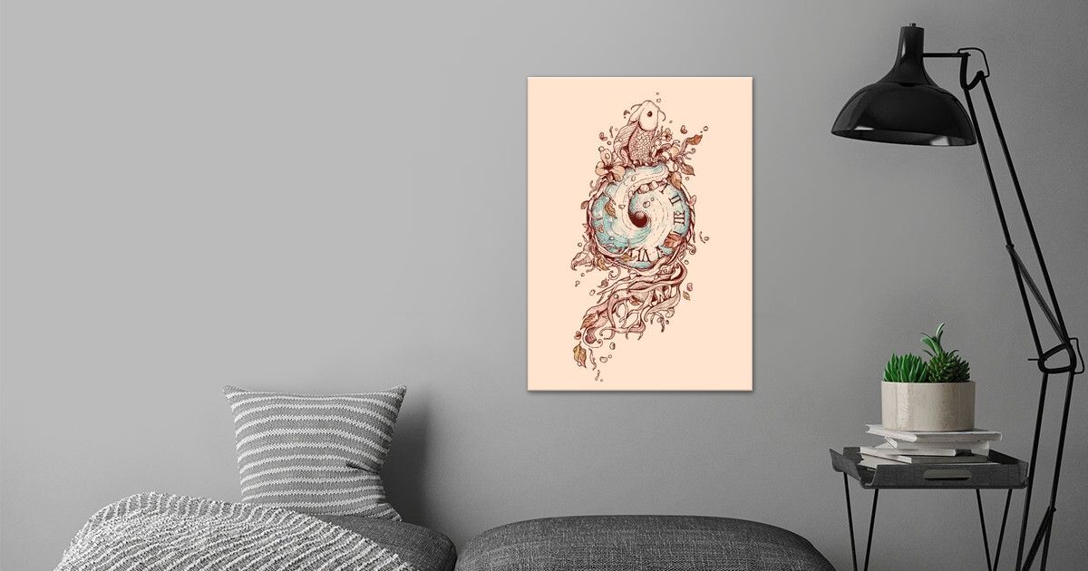 'A Temporal Existence' Poster by Norman Duenas | Displate