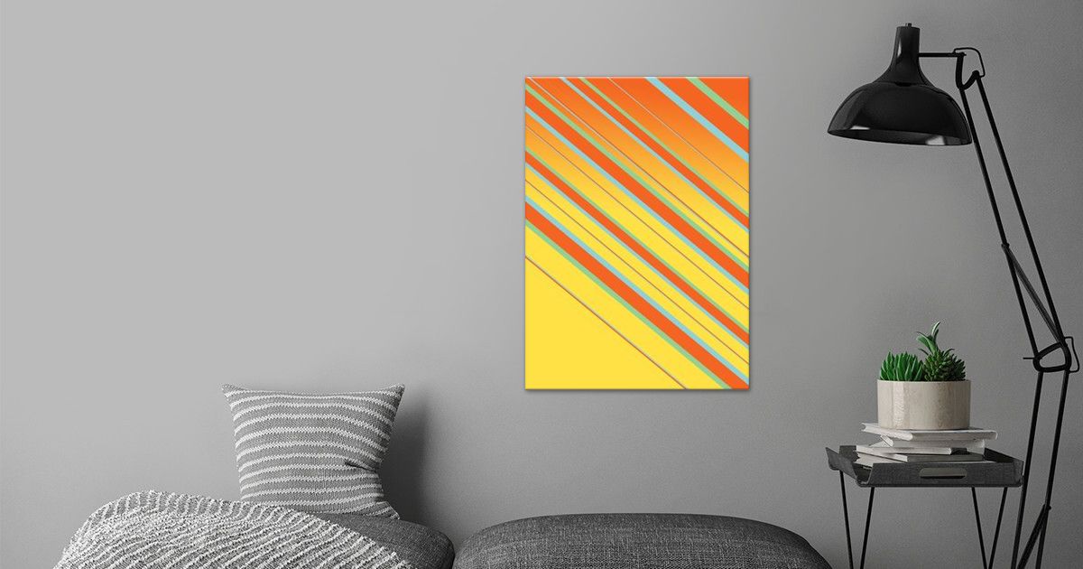 'Diagonal Shift' Poster by Chris Taylor | Displate