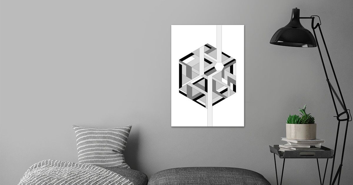 'Hexagon' Poster by eDrawings 38 | Displate