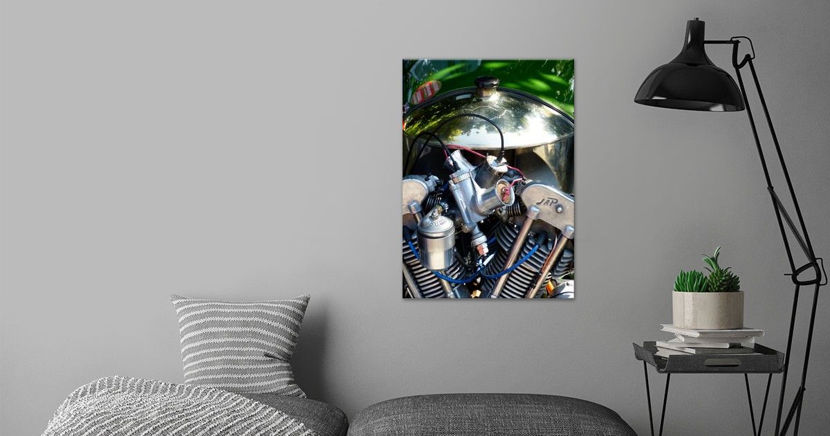 'Morgan engine' Poster by aRT sKRATCHES | Displate