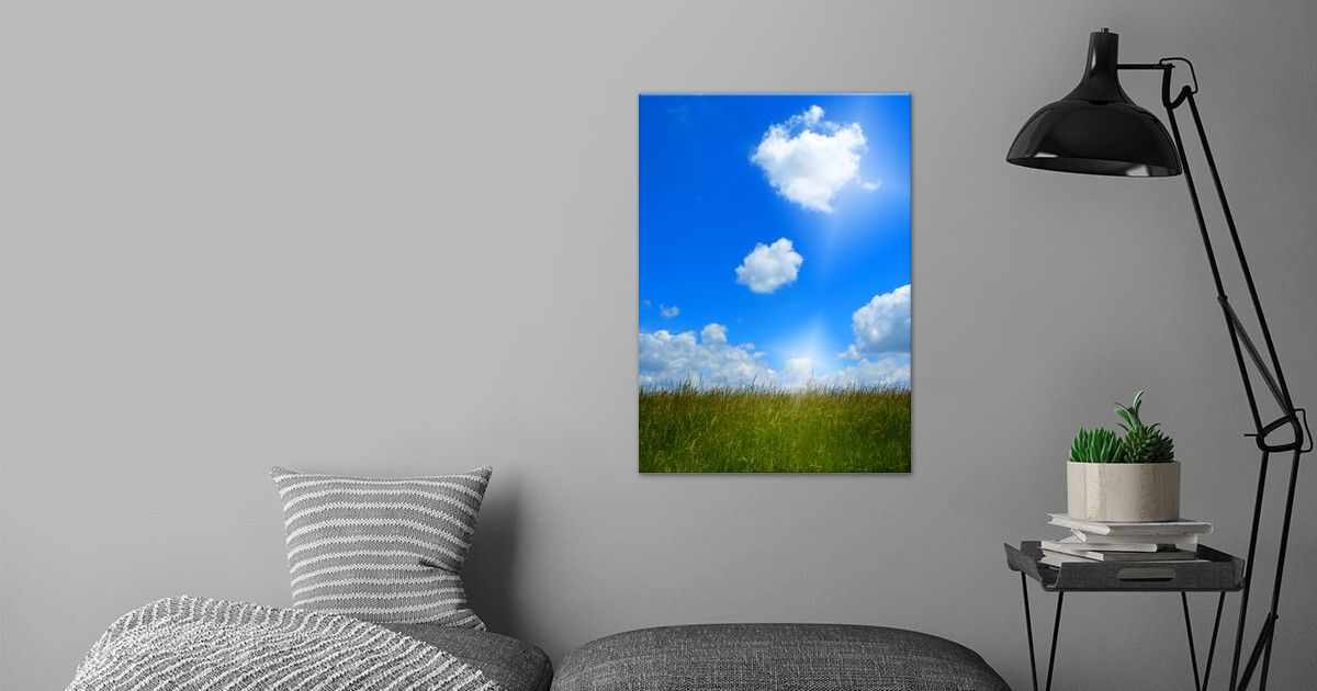 'Sunny Sky' Poster by aRT sKRATCHES | Displate