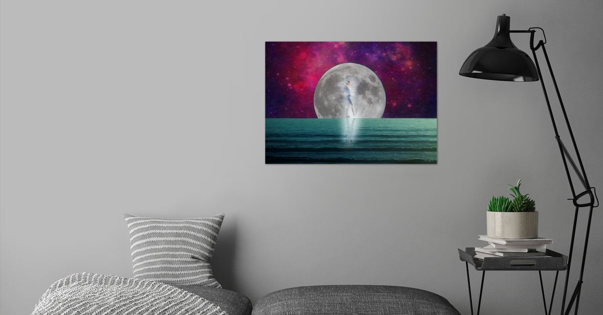 'Passing Shadow' Poster by Shawn King | Displate