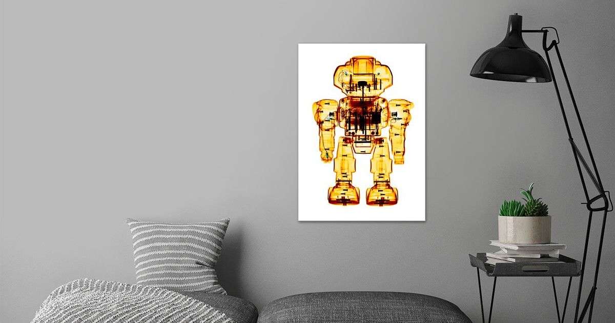 'X-ray Toy Robot Android Extraterrestrial' Poster by Invisible Light ...