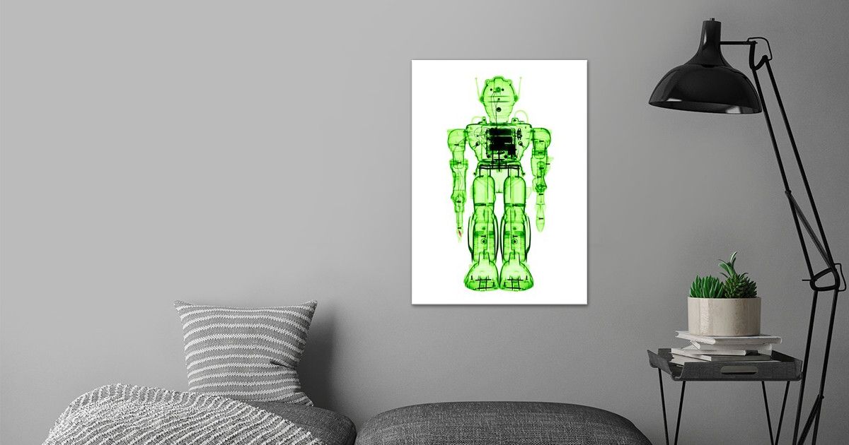 'X-ray Toy Robot Zadak' Poster by Invisible Light | Displate