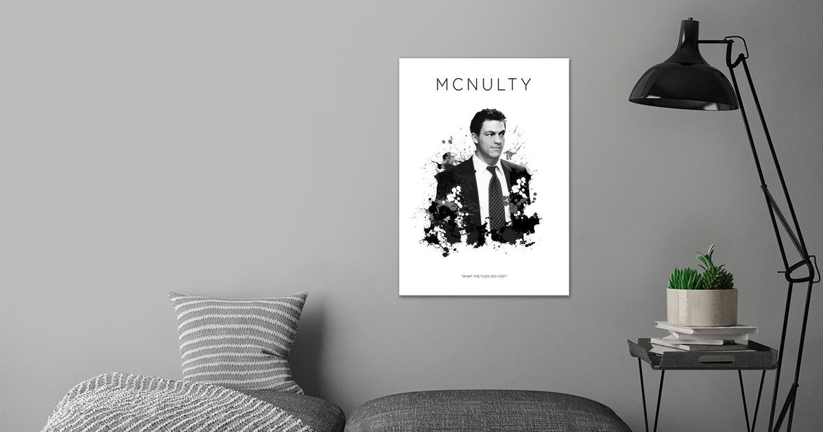 'Det. Jimmy McNulty' Poster by KOO CONCEPT | Displate