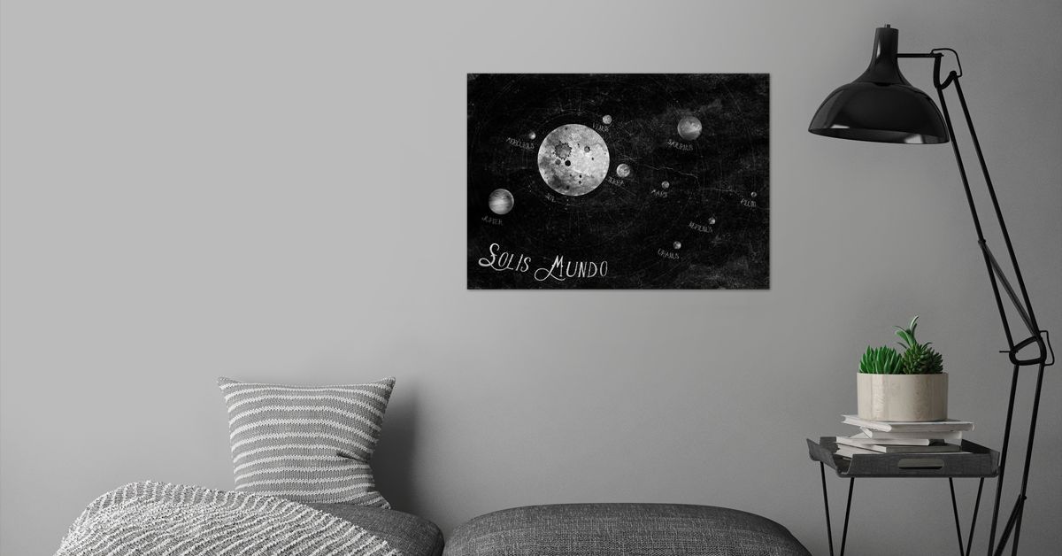 'Solis mundo' Poster by Ulf Härstedt | Displate
