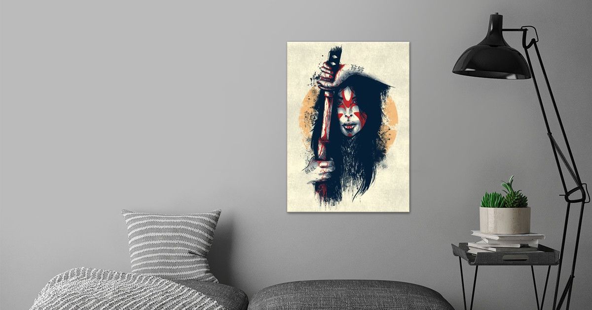 'Samurai Sacrifice' Poster by Lou Patrick Mackay | Displate