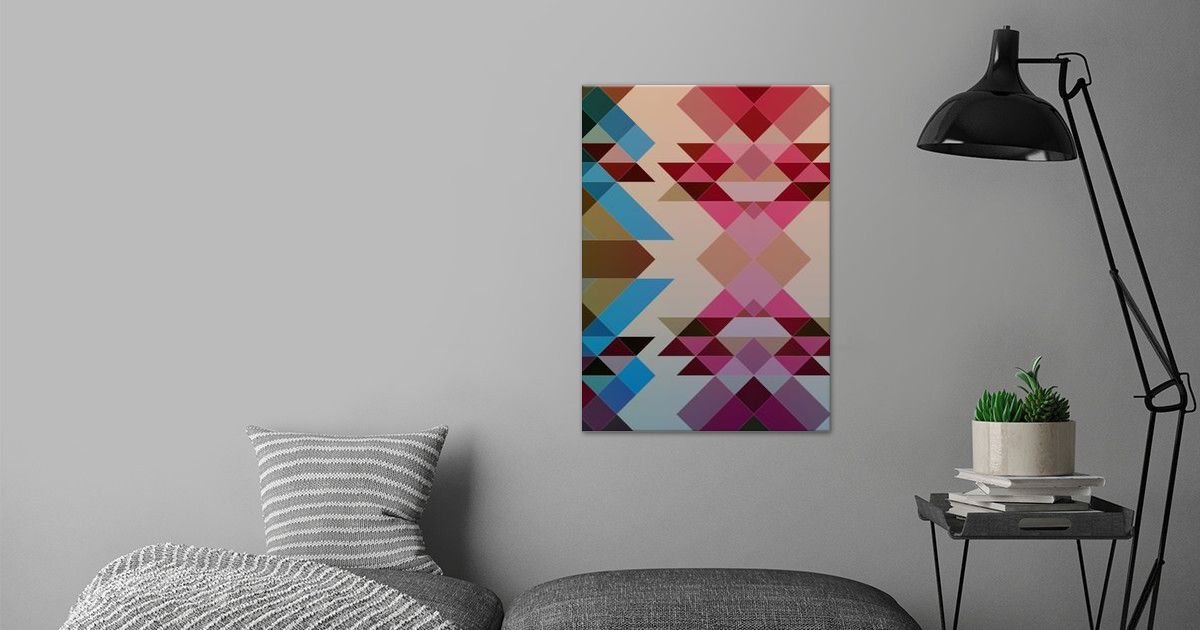'Abstract geometric 6' Poster by eDrawings 38 | Displate
