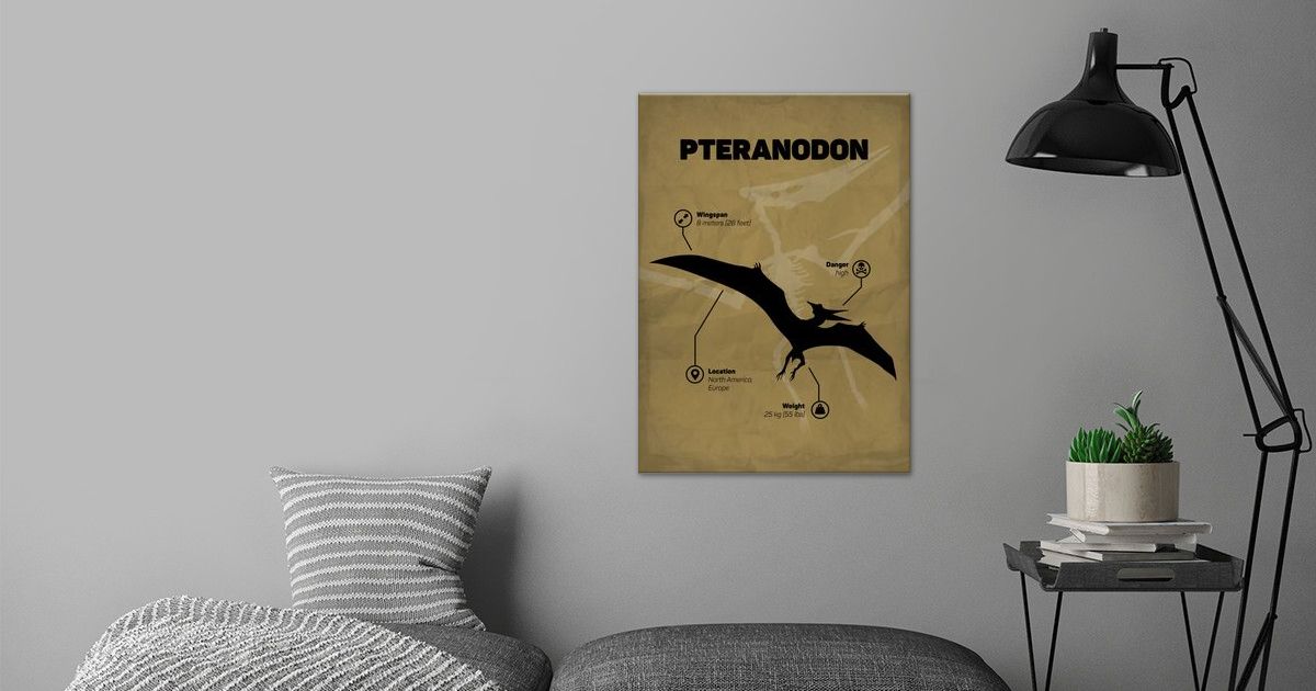 'Pteranodon' Poster by Michael Planzer | Displate