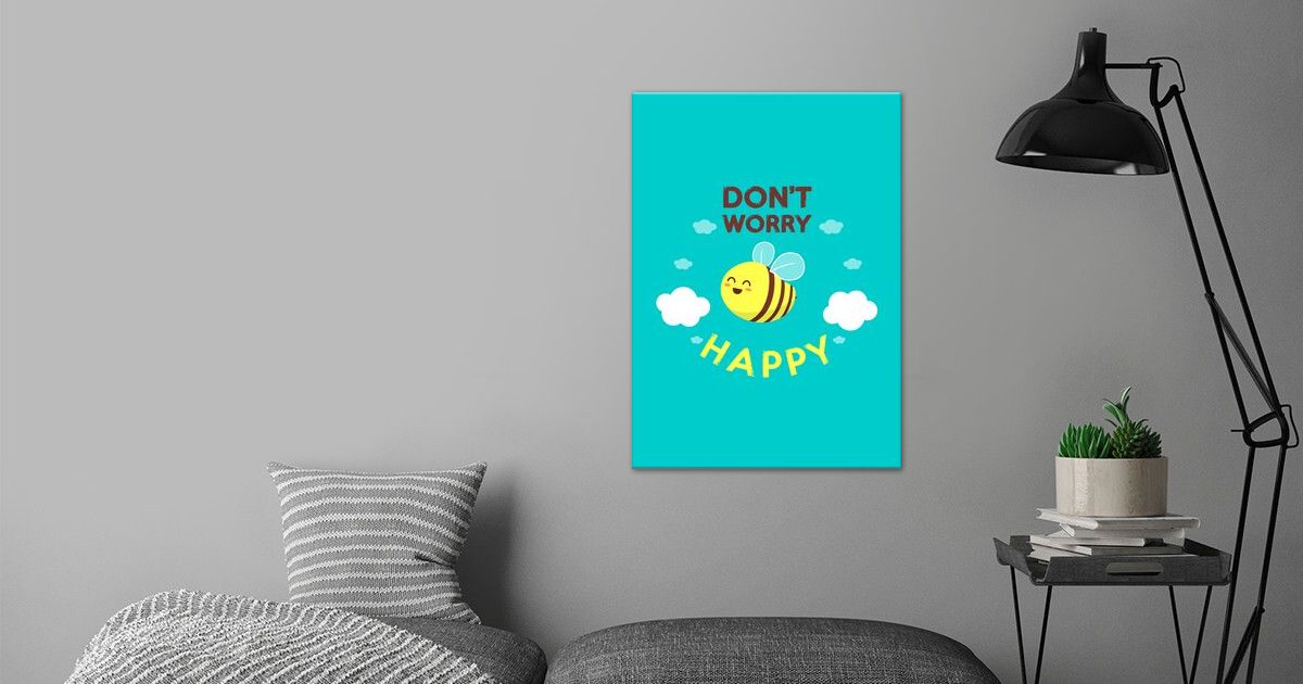 'Buzzing Life!' Poster by Ana Villanueva | Displate