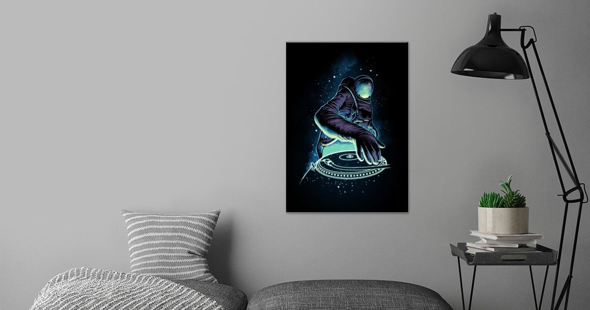 'Astro DJ' Poster by Morgan Satria | Displate