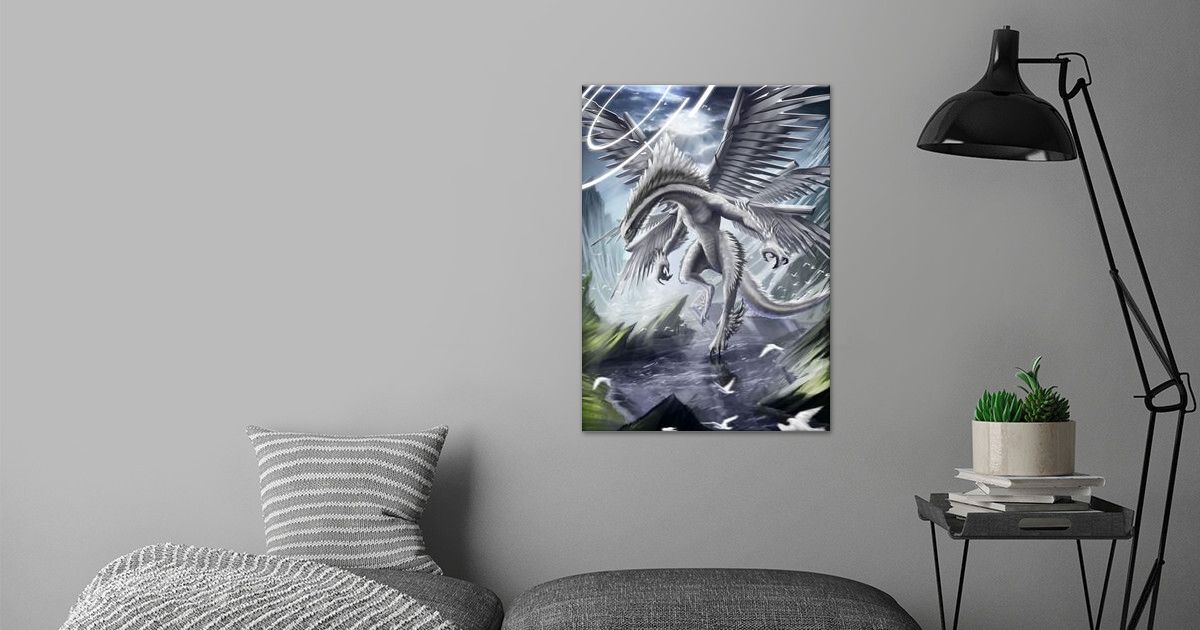 'Ascended Dragon' Poster by Elphie Coyle | Displate