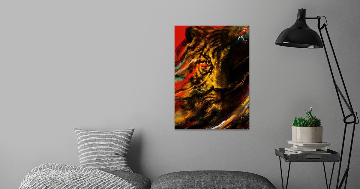 Primal Gaze Poster By Angrymonk Displate primal-gaze-poster-by-angrymonk-displate