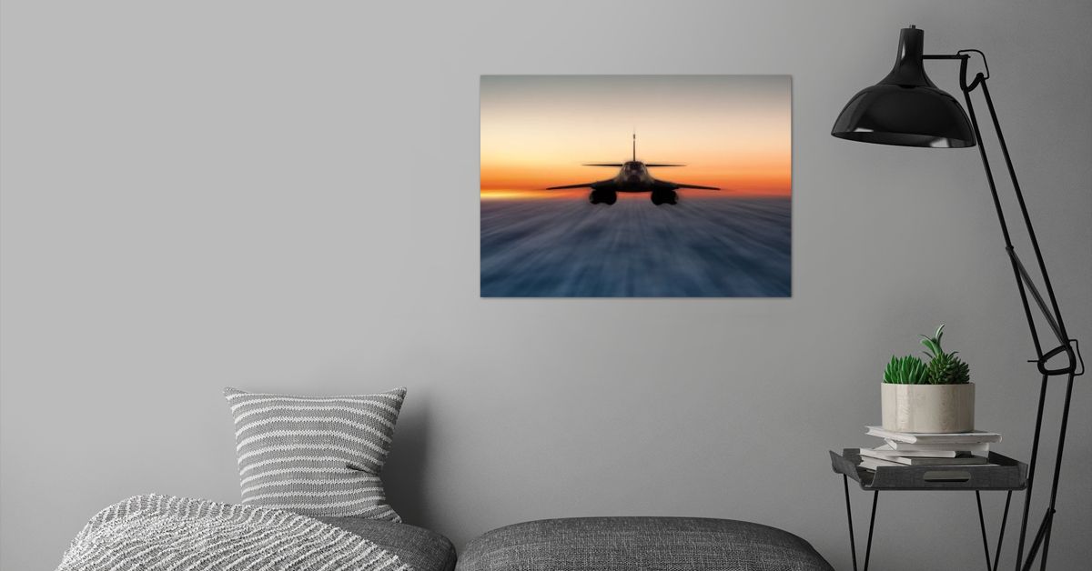 'USAF B-1 Lancer Bomber' Poster by Airpower Art | Displate