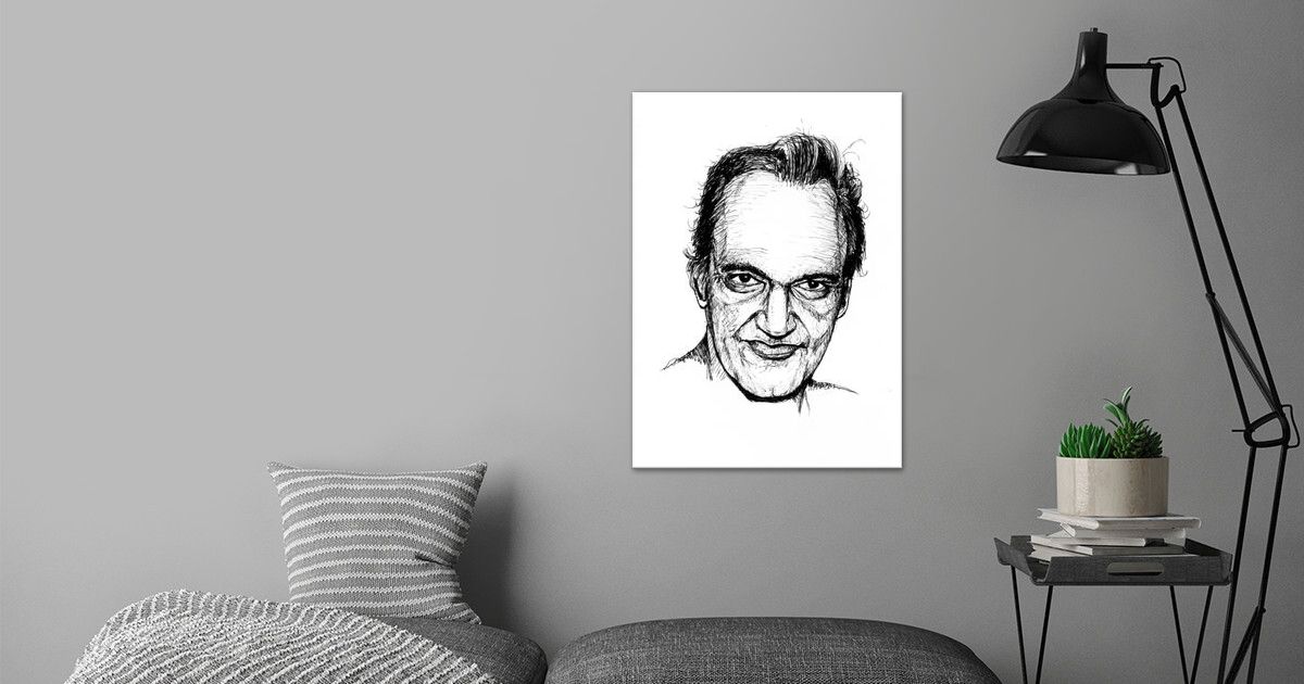 Tarantino Poster By N O B L A C K C O L O R Displate
