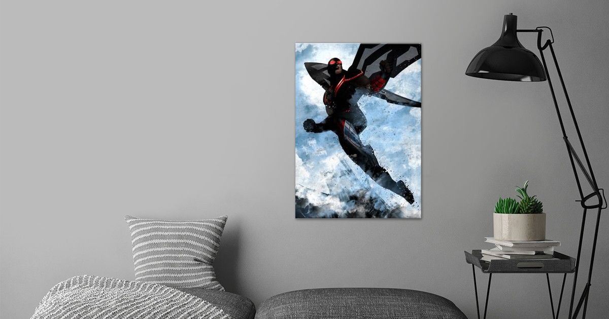 'Falcon' Poster by Marvel | Displate