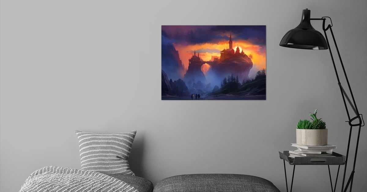 'Magic Hour' Poster by Andreas Rocha | Displate