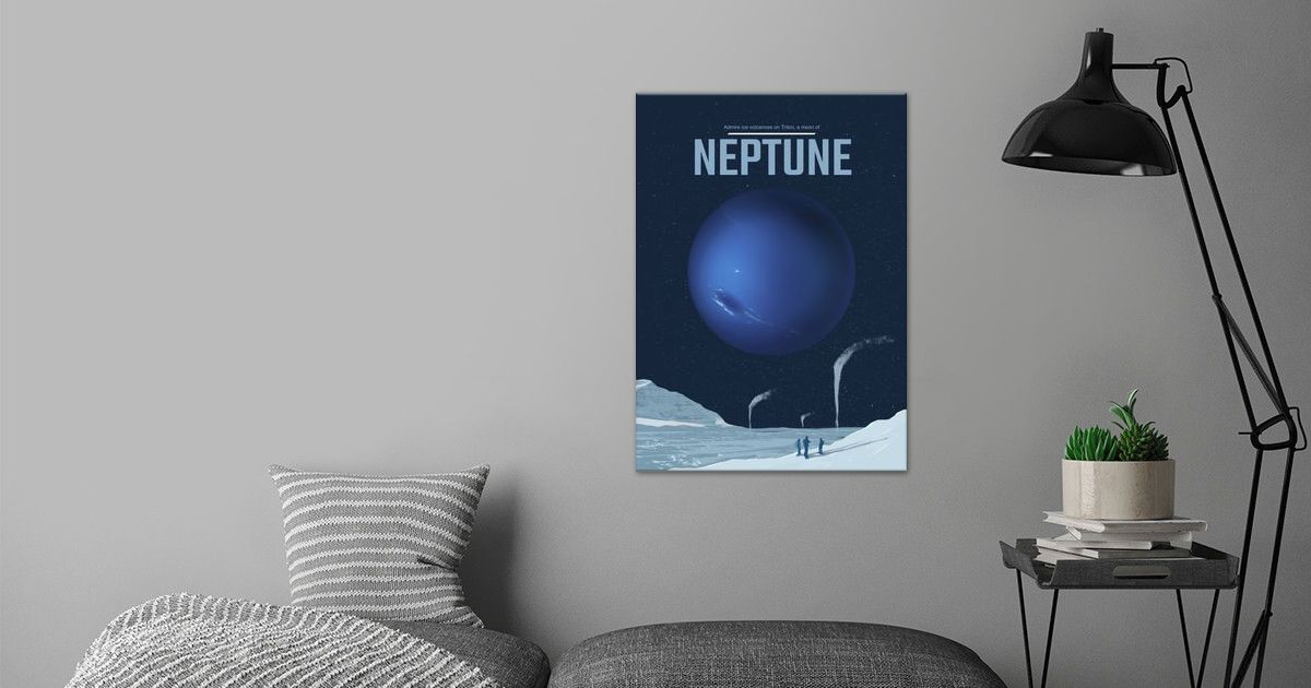 'Neptune' Poster by Mr Jackpots | Displate