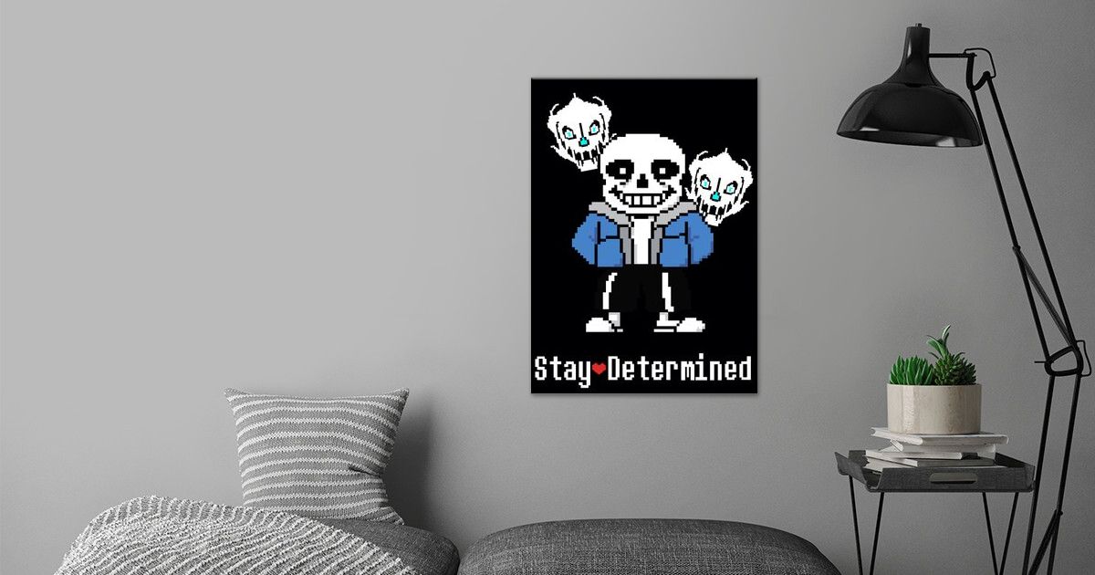 'Sans Undertale' Poster by Esther Salazar | Displate