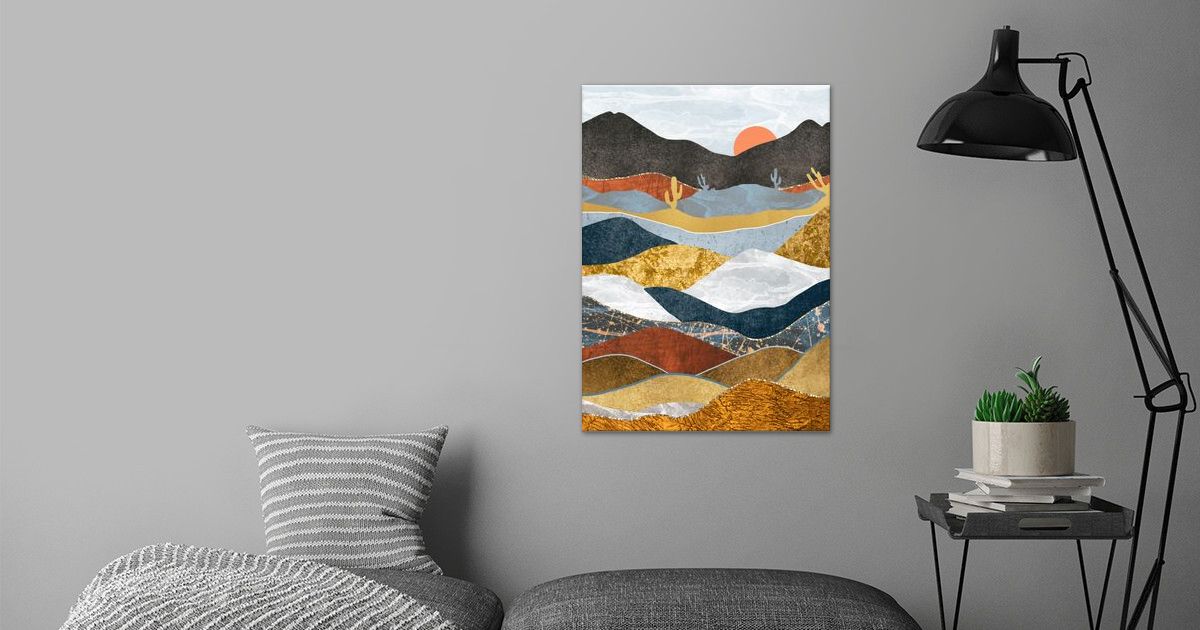 'Desert Cold' Poster by SpaceFrog Designs | Displate
