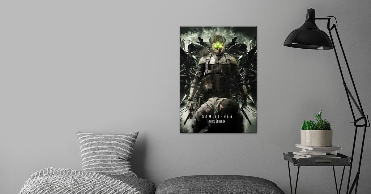 'Splinter Cell Sam fisher' Poster by SyanArt | Displate