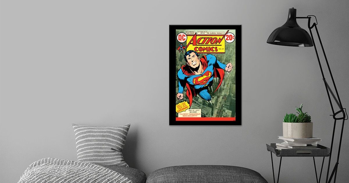 'Action Comics ' Poster by DC Comics | Displate