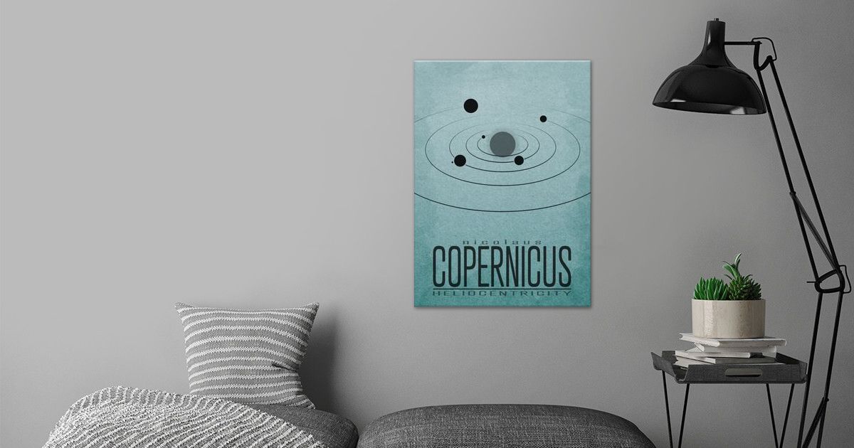 'Nicolaus Copernicus' Poster by Nerdiful Art | Displate