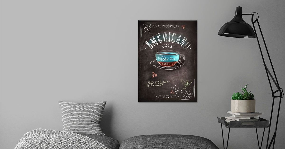 'Americano' Poster by Mr Jackpots | Displate