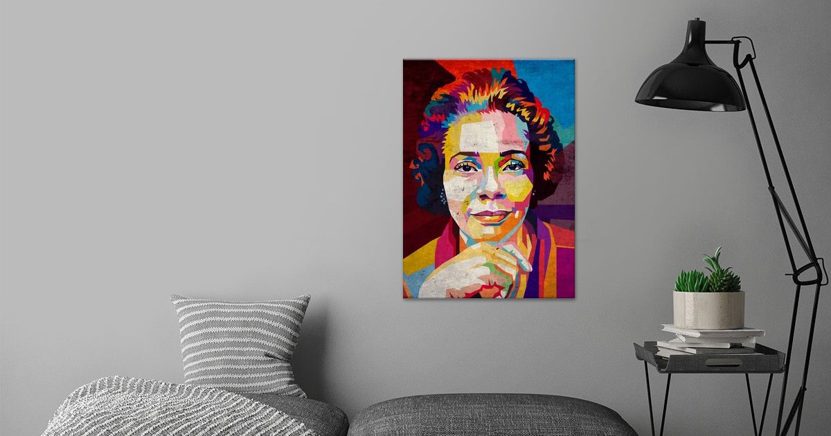 'Coretta Scott King' Poster | art print by Acongraphic Studio | Displate
