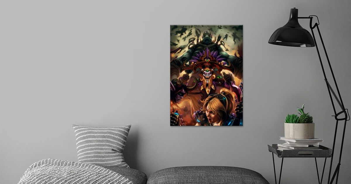 'Nazeebo' Poster Print by Valdas Jo | Displate