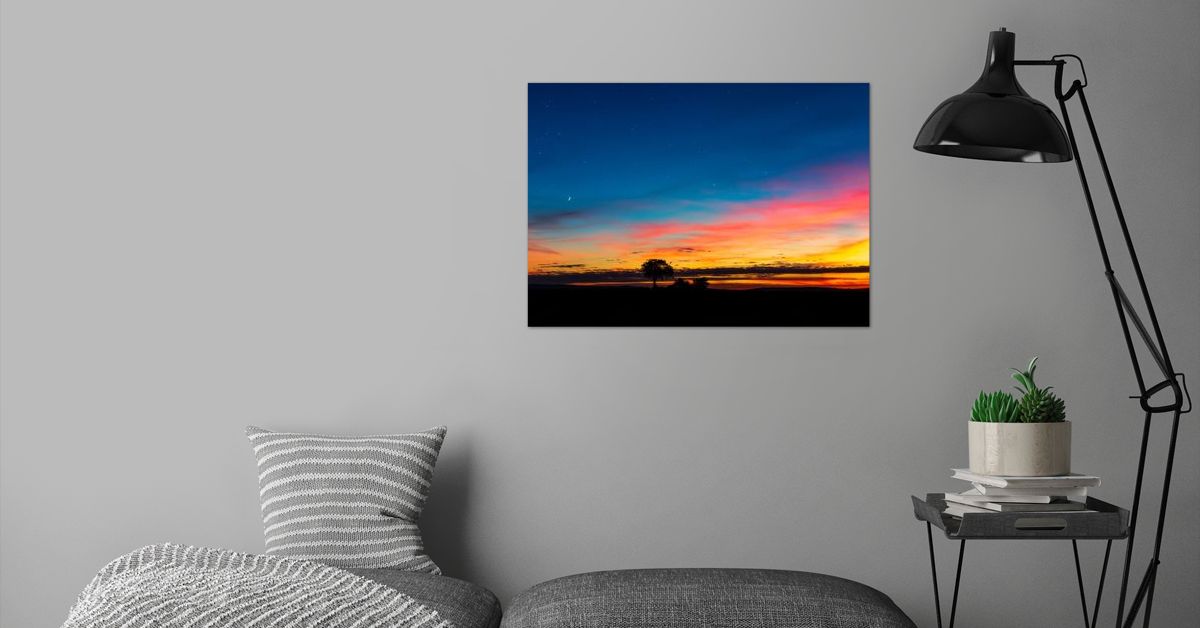 'Dusk' Poster by Marc Braner | Displate