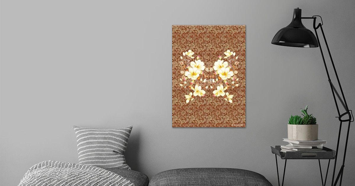 'Floral Design Florasia' Poster by Nicholas Joseph Lim | Displate
