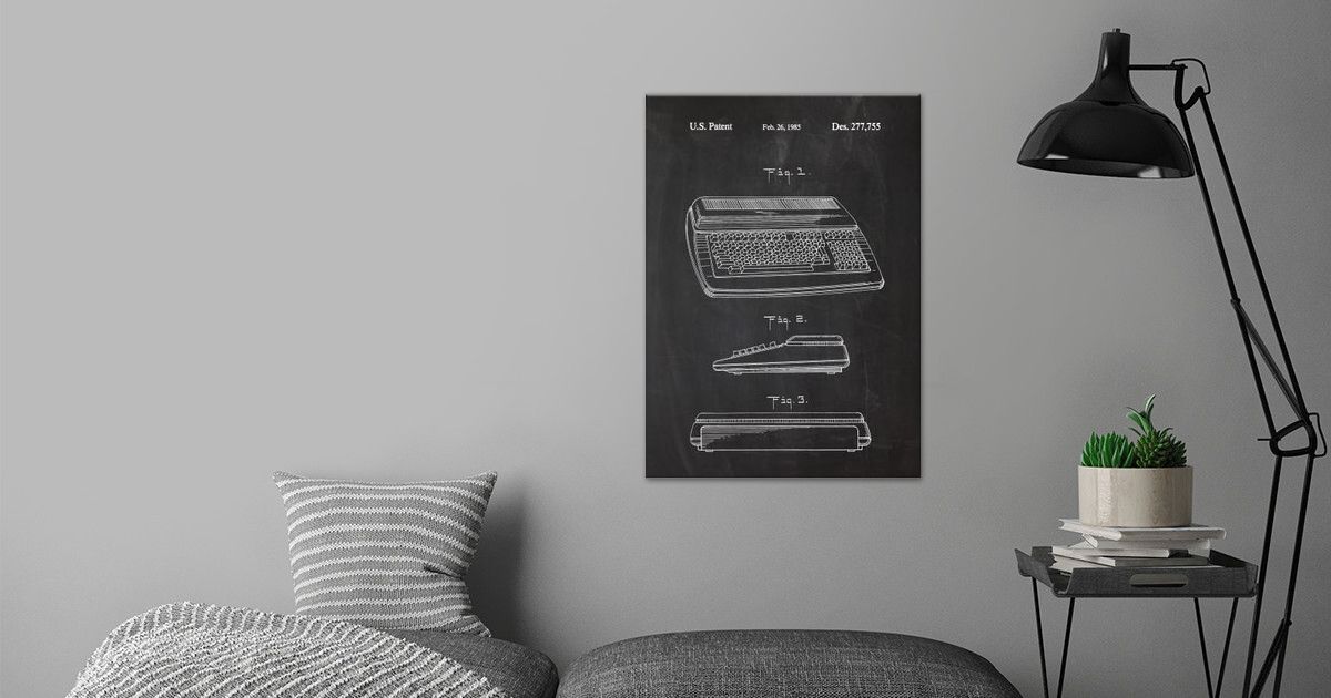 'Computer Keyboard' Poster by Nicram K | Displate
