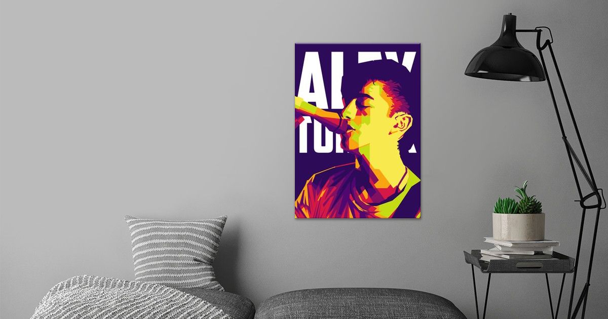 'Alex Turner Artwork' Poster by Rizky Irawan | Displate
