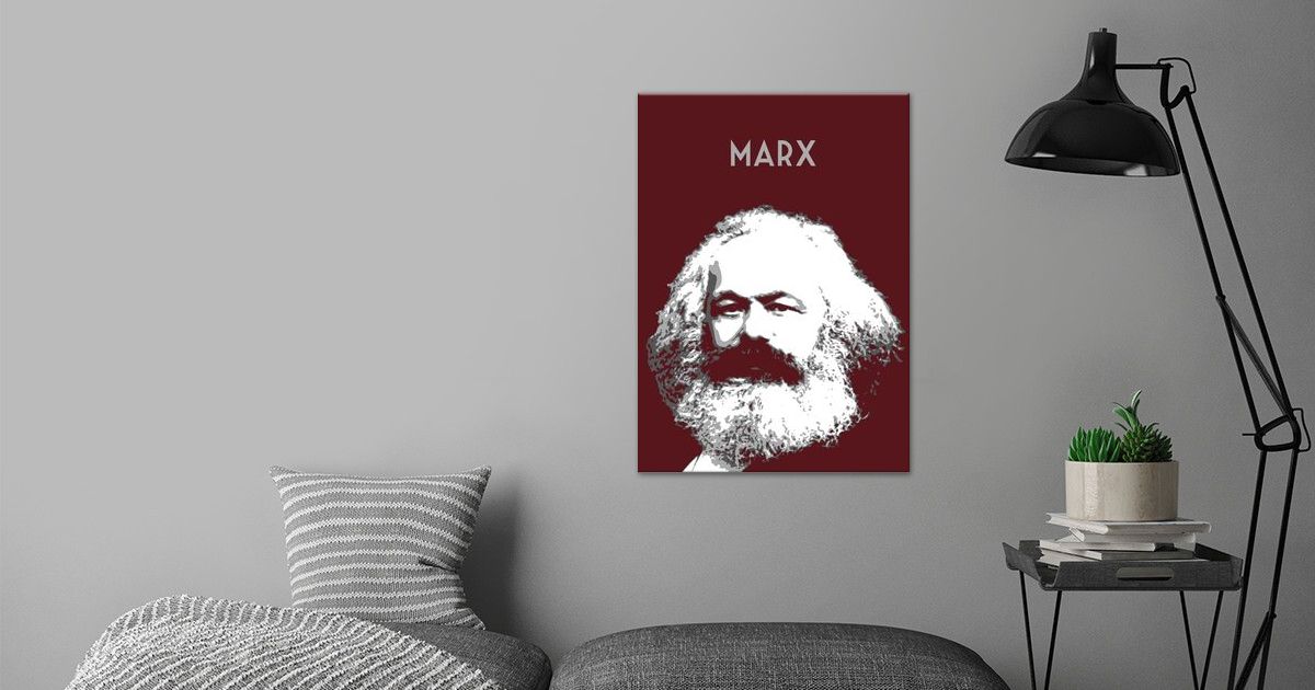 'Karl Marx' Poster by Savant Designs | Displate