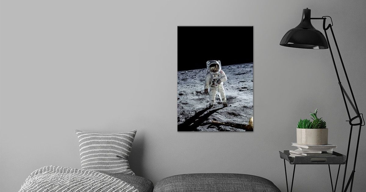 'Apollo 11 Moon Landing' Poster by Frederik | Displate