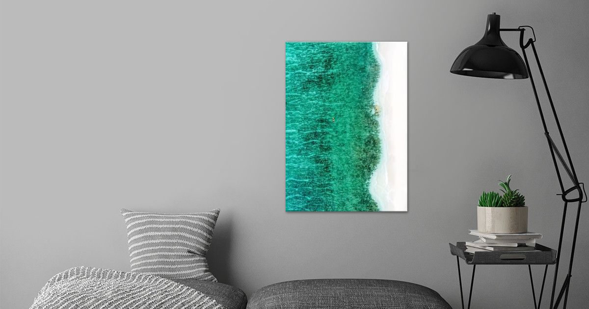 'Beach 99' Poster by Jenny B | Displate