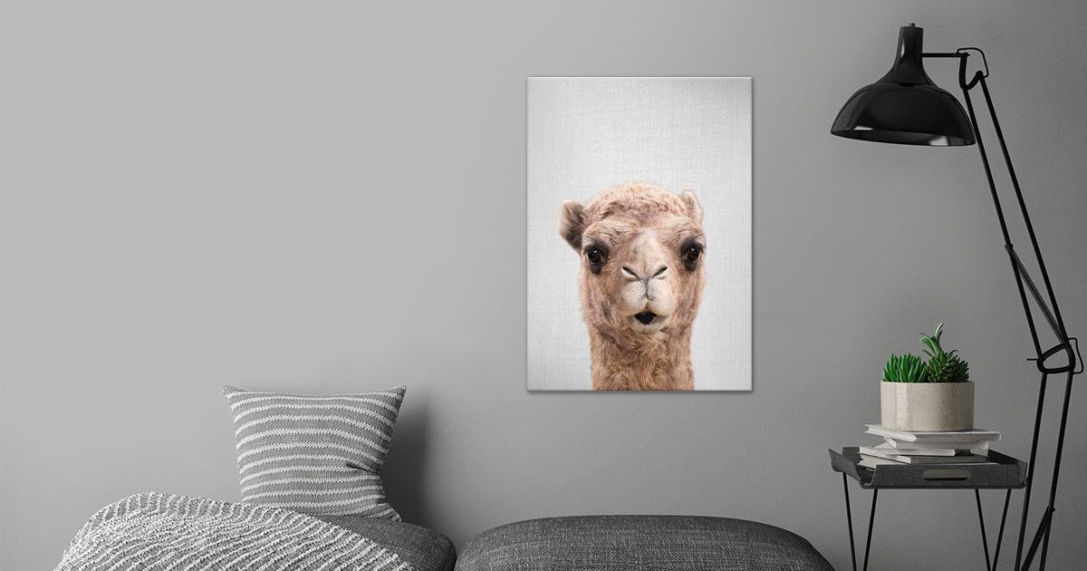 'Camel Colorful' Poster by Gal Design | Displate