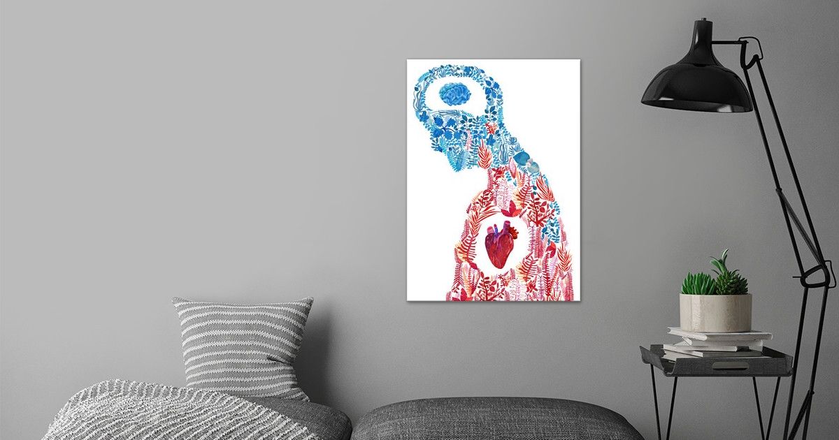 'Human Nature' Poster by Francisco Fonseca | Displate