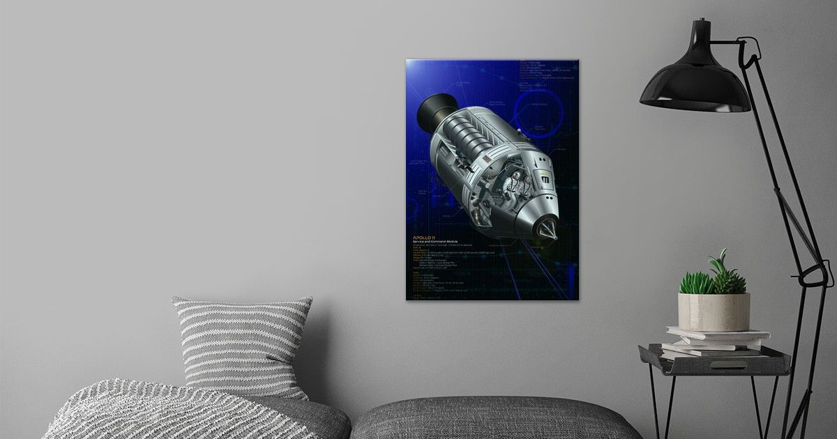 'NASA APOLLO 11' Poster by John Child | Displate