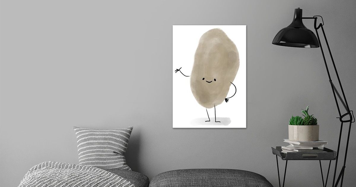 'Sentient Potato' Poster by Matt Corrigan | Displate