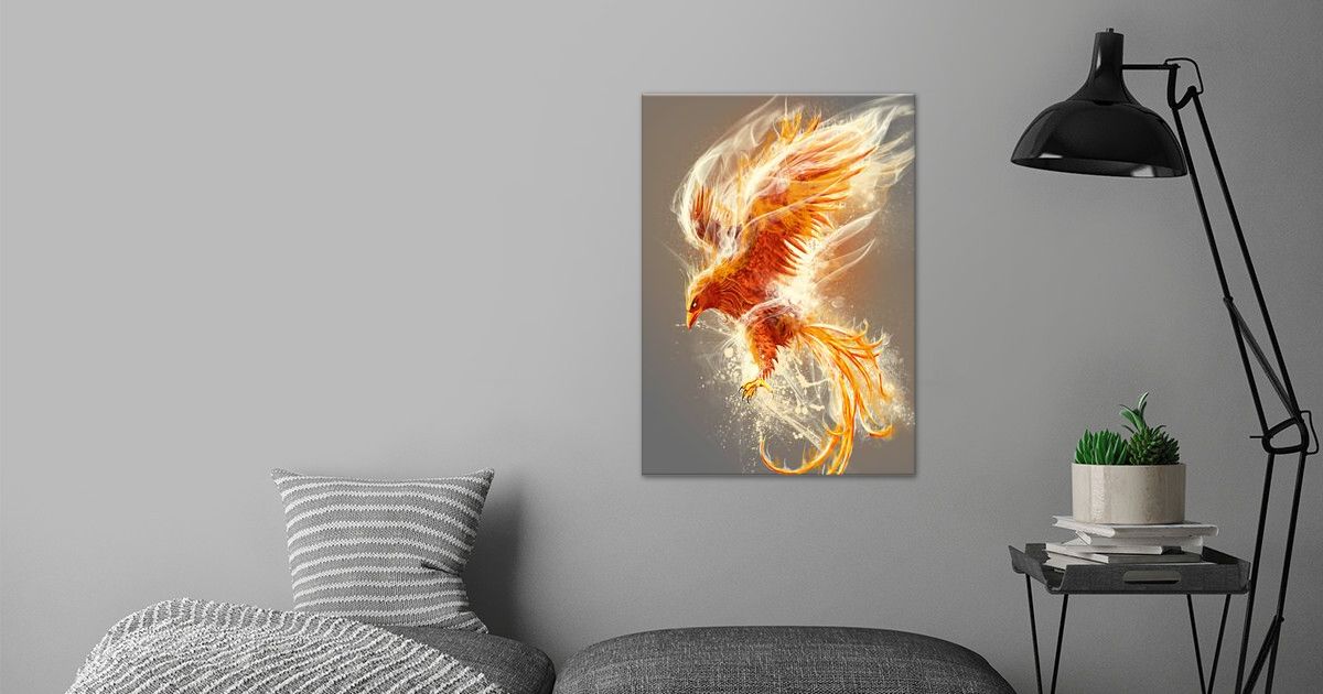 'Phoenix ' Poster by Alfonso Navas | Displate