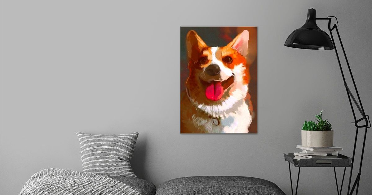 'Kripp Corgi Fey' Poster by Octavian Morosan | Displate