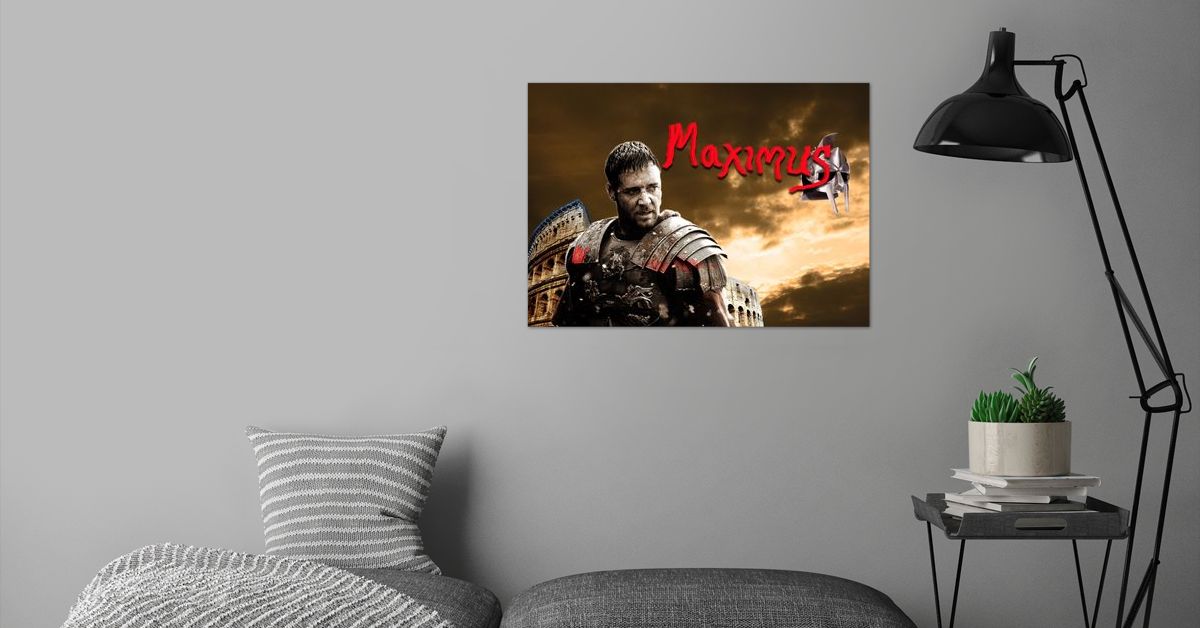 'Maximus' Poster by ISAAC SEYMOUR | Displate