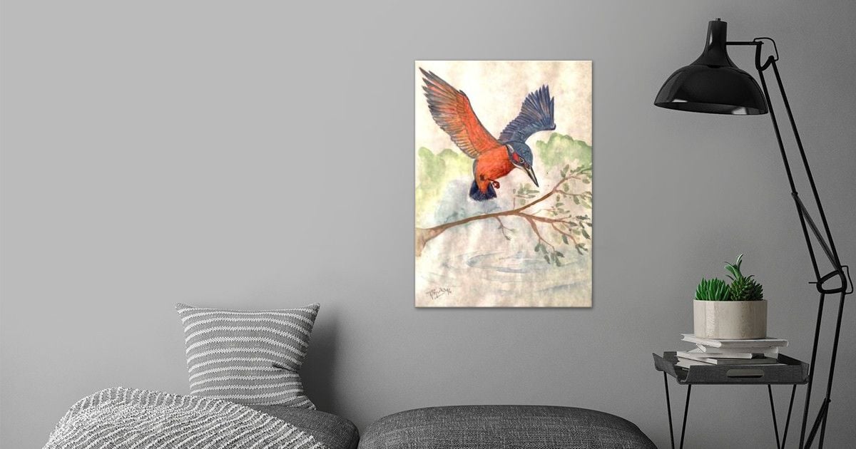 'King of the River' Poster by deborah shipman | Displate